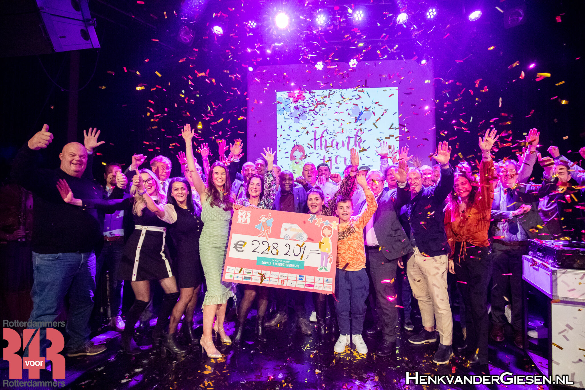 Rotterdammers 4 Rotterdammers haalt €228.201,00 op voor het Sophia ...